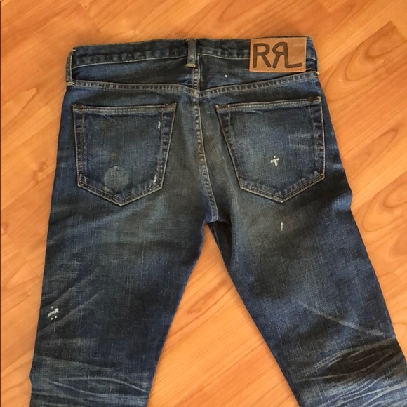 Ralph Lauren Double RL | Jeans | Nwot Rrl Ralph Lauren Distressed Jeans ...